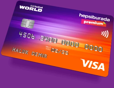 Hepsiburada Premium Worldcard ile Online Alışveriş Avantajı