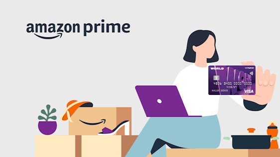 Worldcard Amazon.com.tr’de Amazon Prime müşterilerine peşin fiyatına 9 taksit! Temmuz 2025 ...