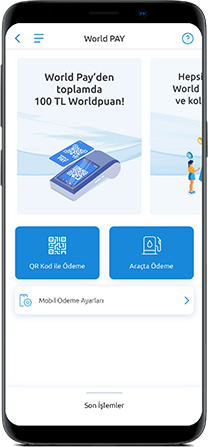 E-Kampüs Ödemeleri | World Pay | Finansal Çözümler | Worldcard